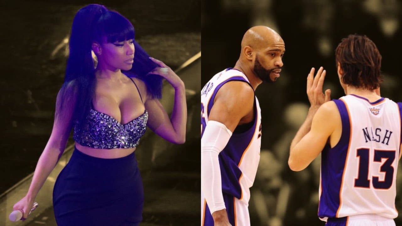 Carter's epic reaction after Nicki Minaj gave Nash a lap dance ...