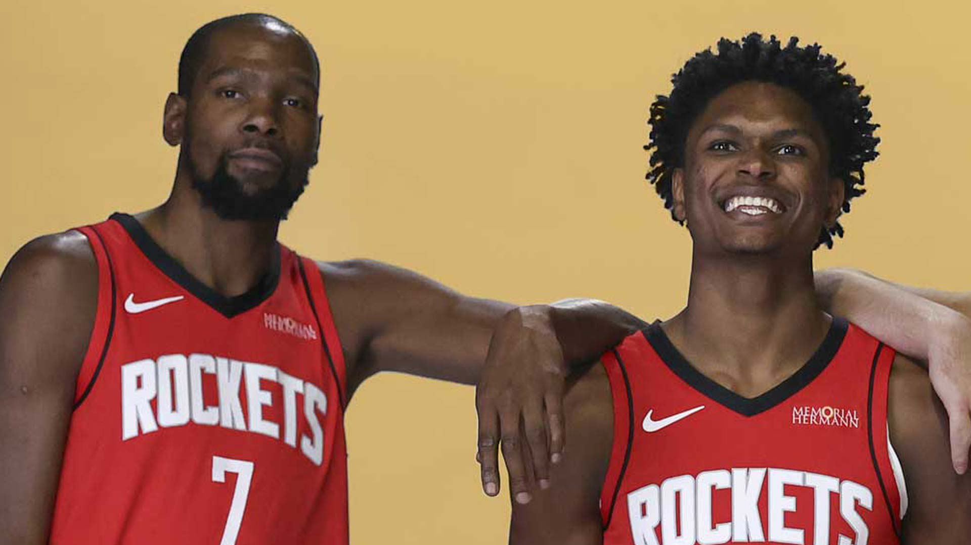 Amen Thompson on how Kevin Durant empowers young Rockets - Basketball ...