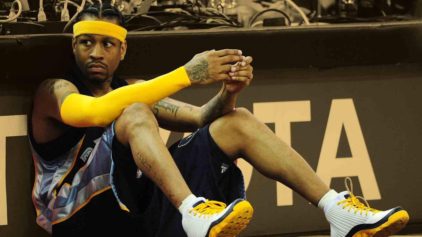 When Allen Iverson joined the Grizzlies not for money, but for love of ...