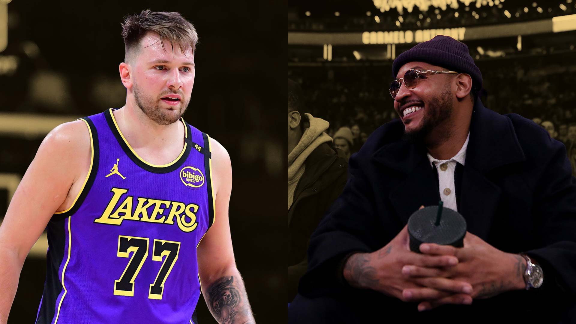 Carmelo Anthony blames Doncic's defensive woes on Lakers' schemes ...