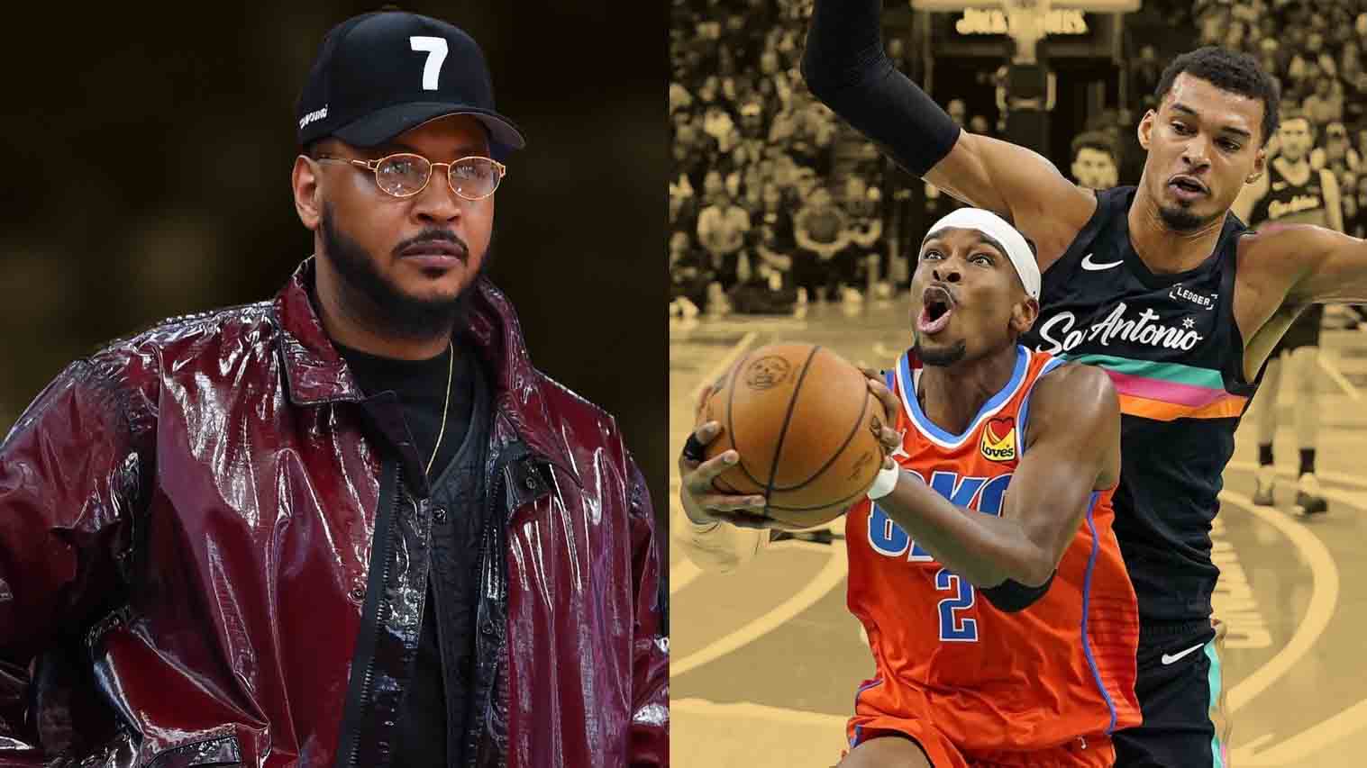 Why Carmelo Anthony believes the Spurs are the only team OKC can't ...