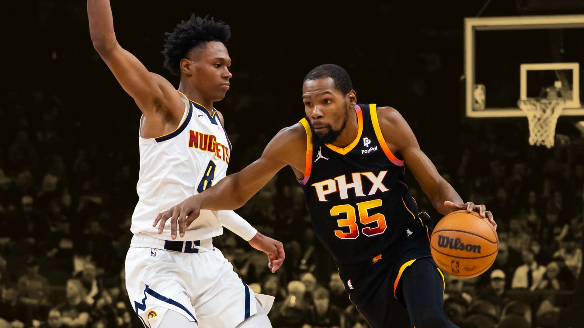 Peyton Watson's historic run is inspired by KD's mentorship ...