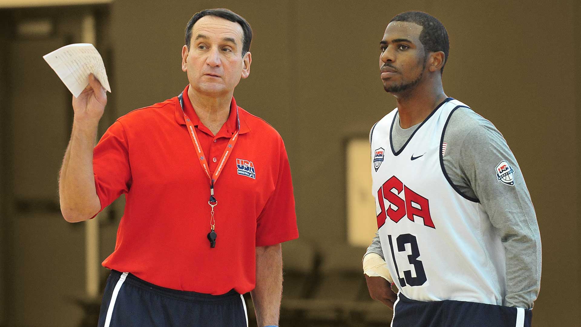 Chris Paul on how Coach K fired up Team USA before 2012 Olympics ...