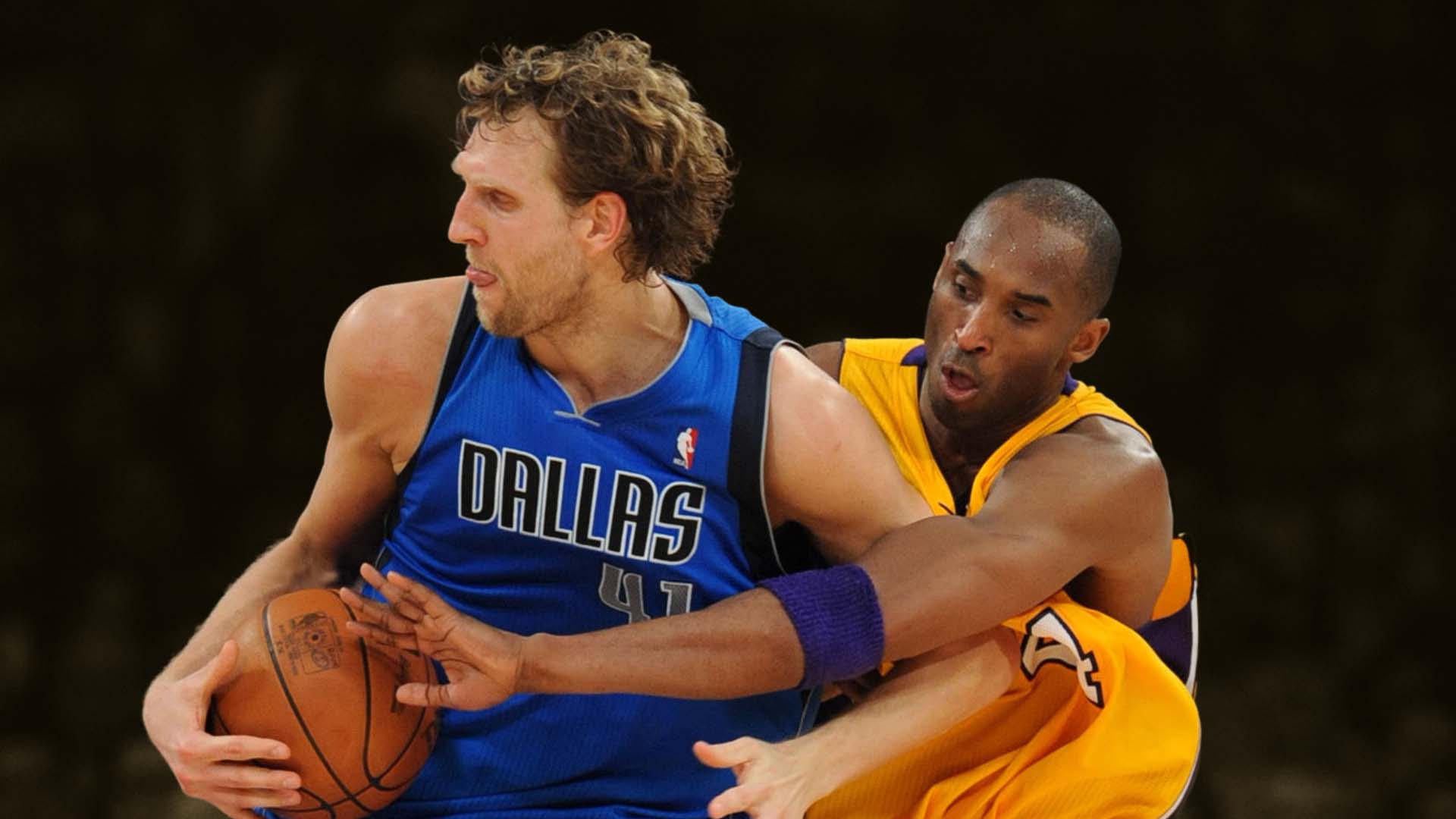 One elbow from Kobe told Dirk everything he needed to know about him ...
