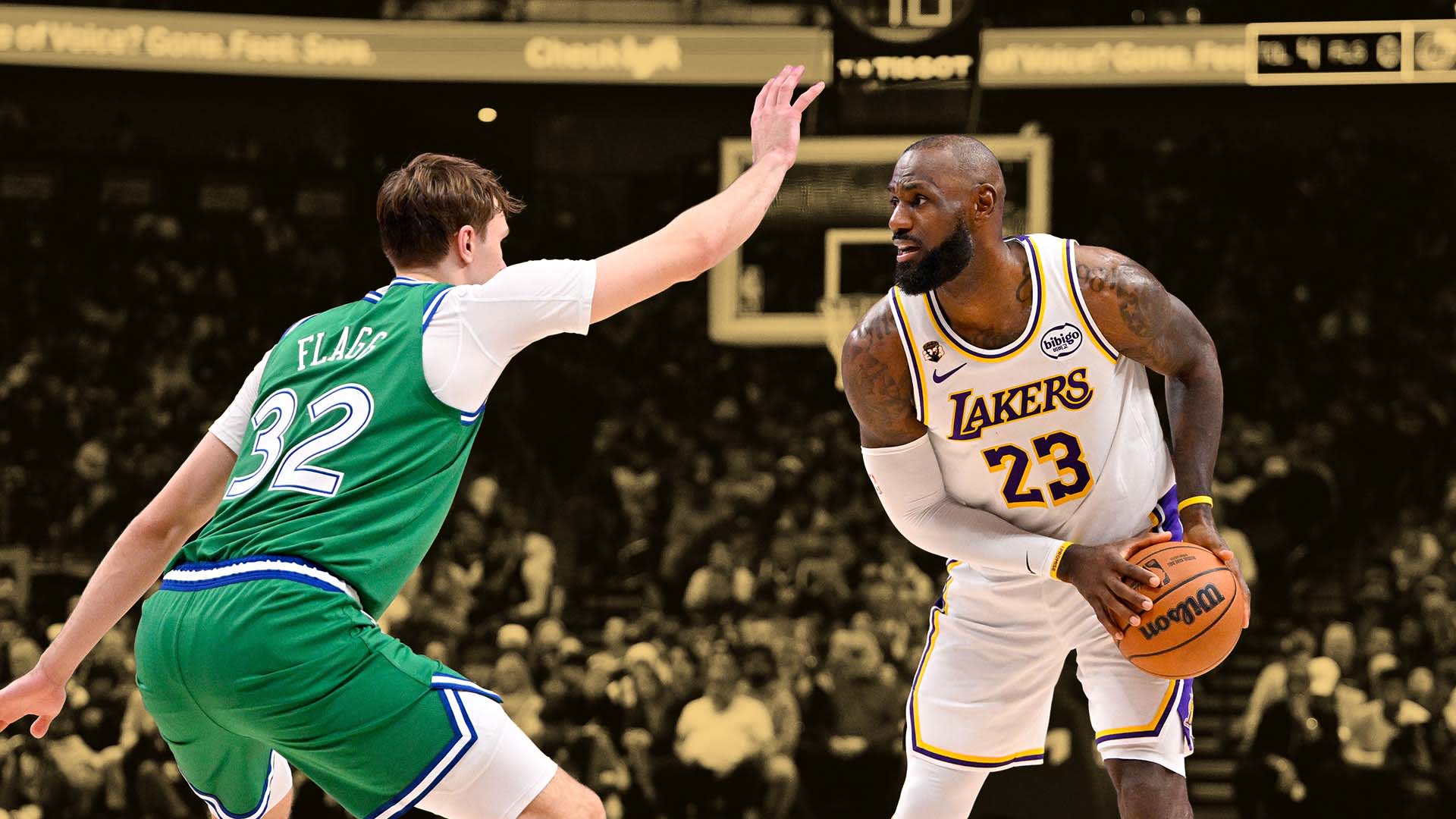 Windhorst puts Flagg in the same category as LeBron at that age ...