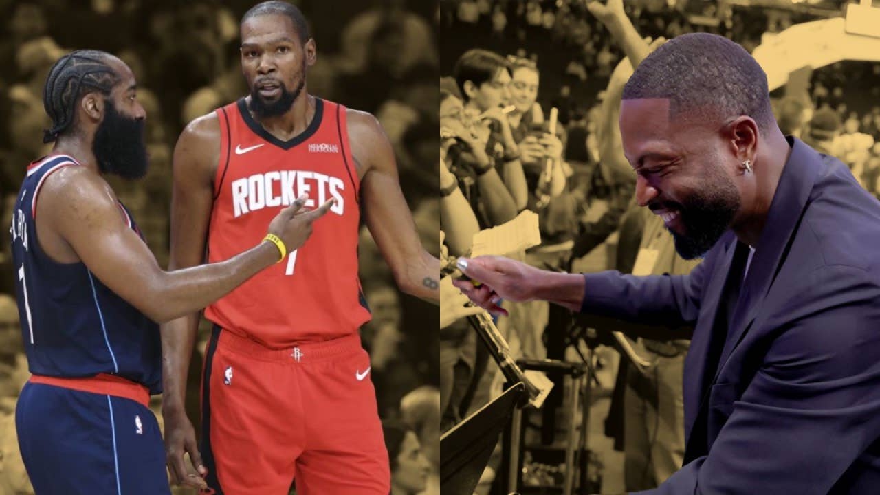 D-Wade agrees with KD comparing Harden's playstyle to his - Basketball ...
