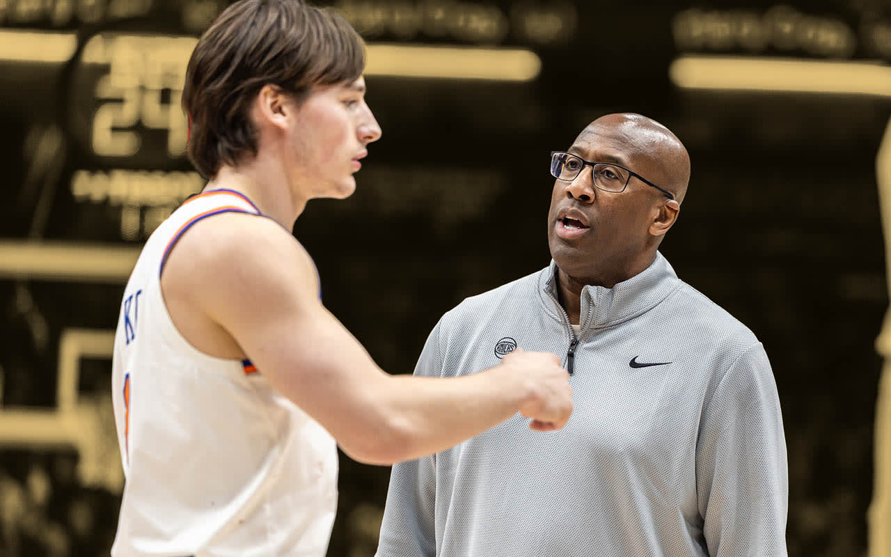 Mike Brown reveals how Tyler Kolek saved the Knicks’ Christmas ...