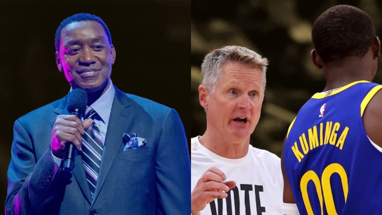 Isiah Thomas would've choked Kerr already if he was Kuminga ...