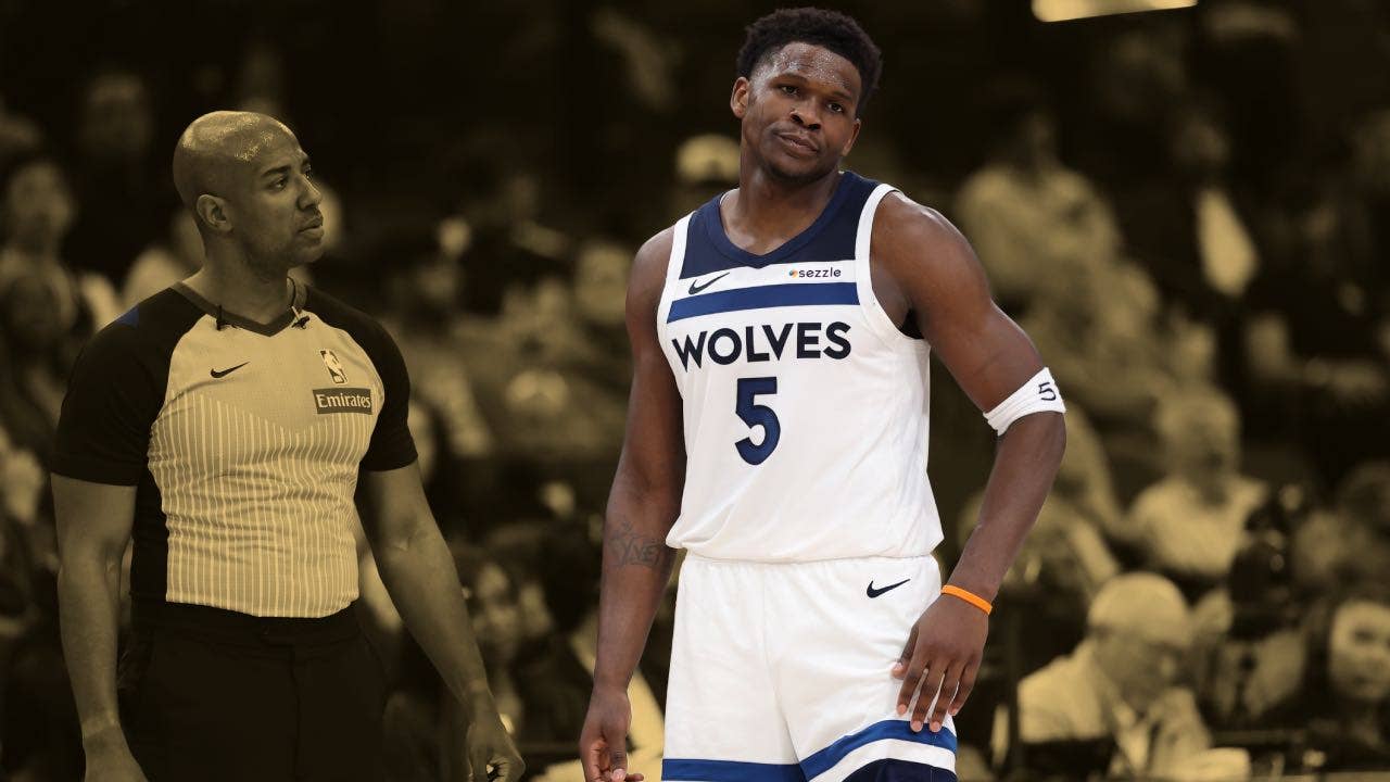 Anthony Edwards shares a message with a young fan who beat leukemia ...